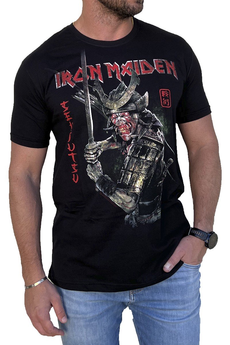 Camiseta Iron Maiden Senjutsu High definition - UNISSEX