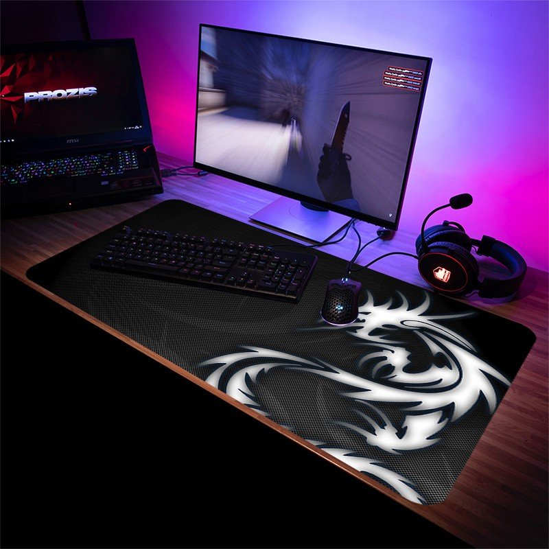 Mouse Pad Gamer Background Dragon
