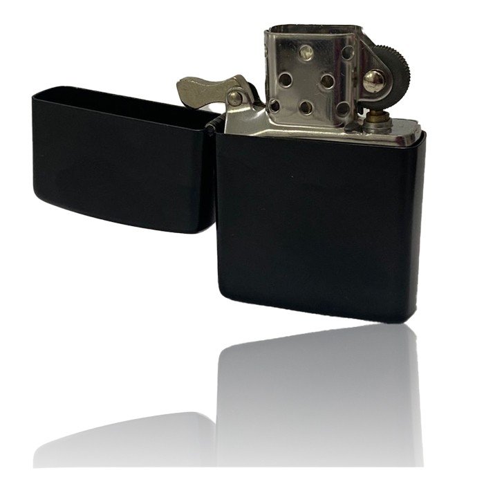 Isqueiro Tipo Zippo Classic Preto Fluído