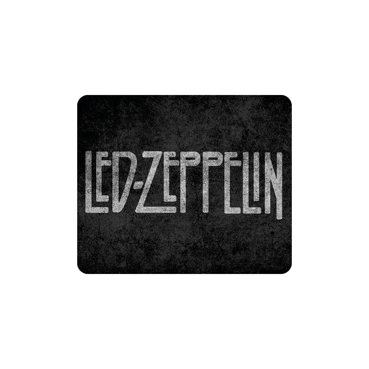 Mouse Pad Retangular Led Zeppelin Escrito Cinza Avulso