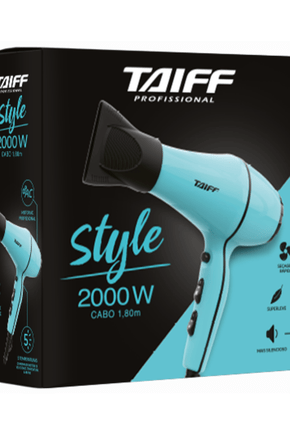 Secador Taiff Style 2000w 127v Azul