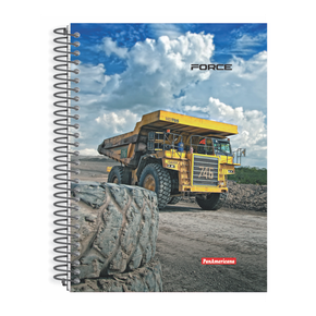 Cad uni 1x1 96fls Panam. Force c/5 - BCL Distribuidora