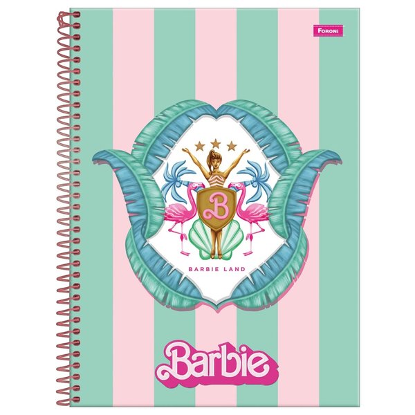 Cad uni 1x1 80fls Foroni Barbie Teen c/4 33.6940-3 - BCL Distribuidora