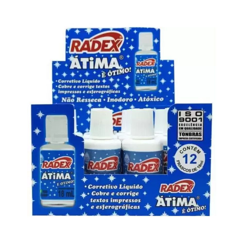 Corretivo líquido Radex 18ml c/12