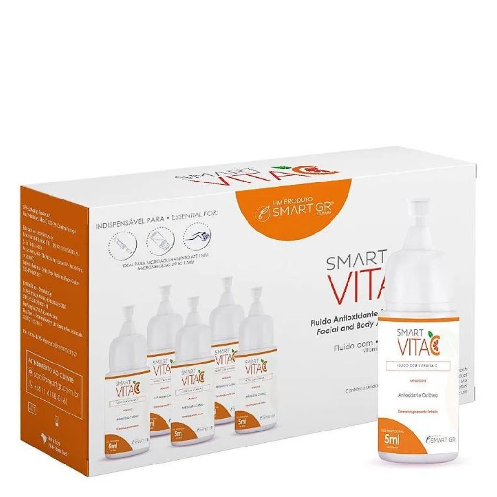 Smart Vita C Micro Vitamina C Fluido Facial e Corporal Smart GR