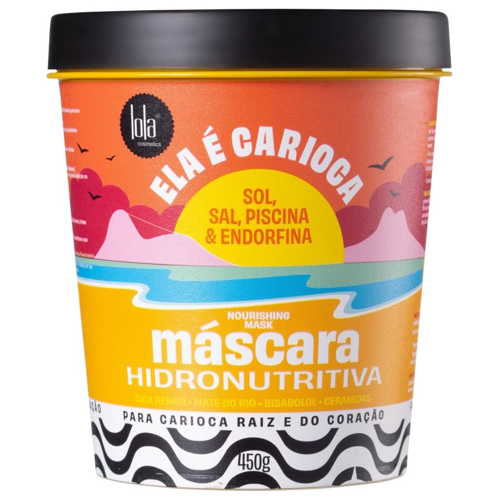 Máscara Hidronutritiva Ela É Carioca 450g Lola Cosmetics