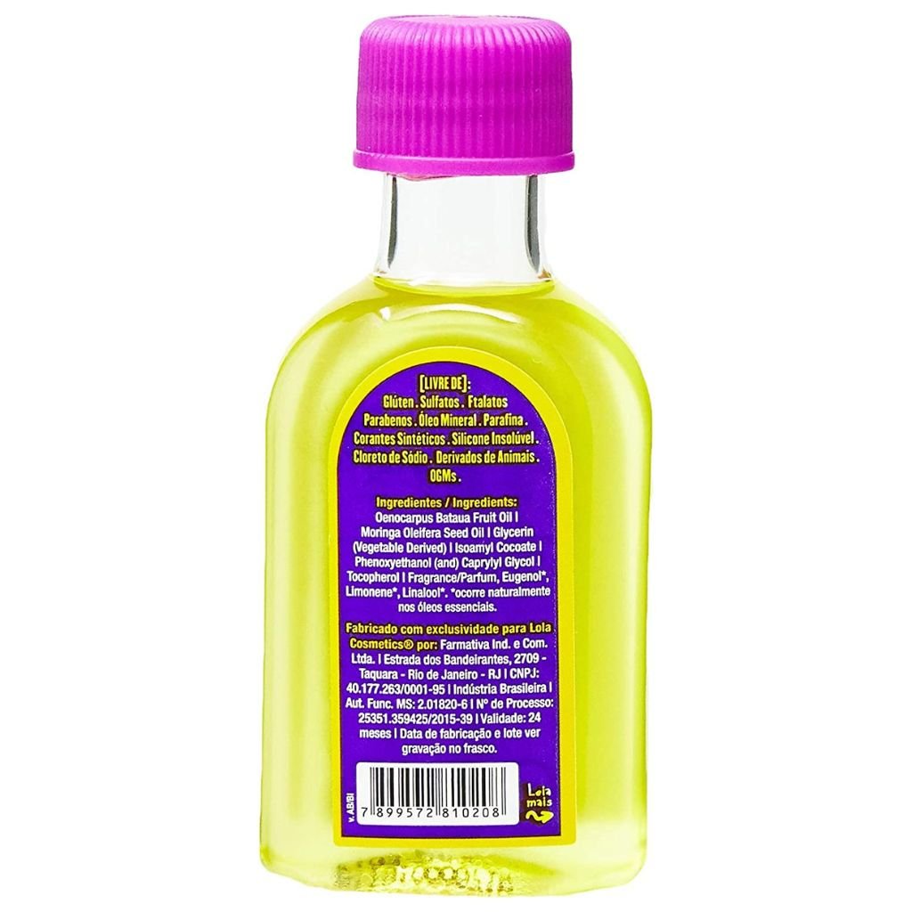 Pinga! Óleo Capilar Patauá & Moringa 50ml Lola Cosmetics
