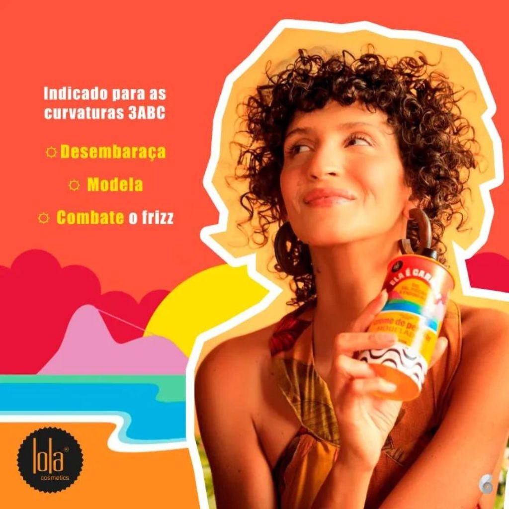 Creme De Pentear Ela É Carioca 3abc 480g Lola Cosmetics