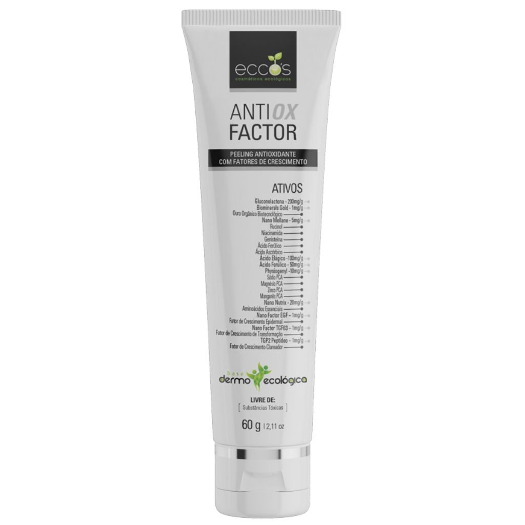 Máscara Peeling Antioxidante Com Fatores de Crescimento Antiox Factor 60g