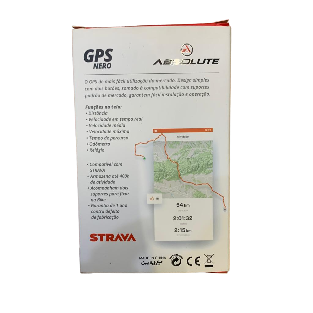 Ciclocomputador GPS para Ciclismo Absolute Nero