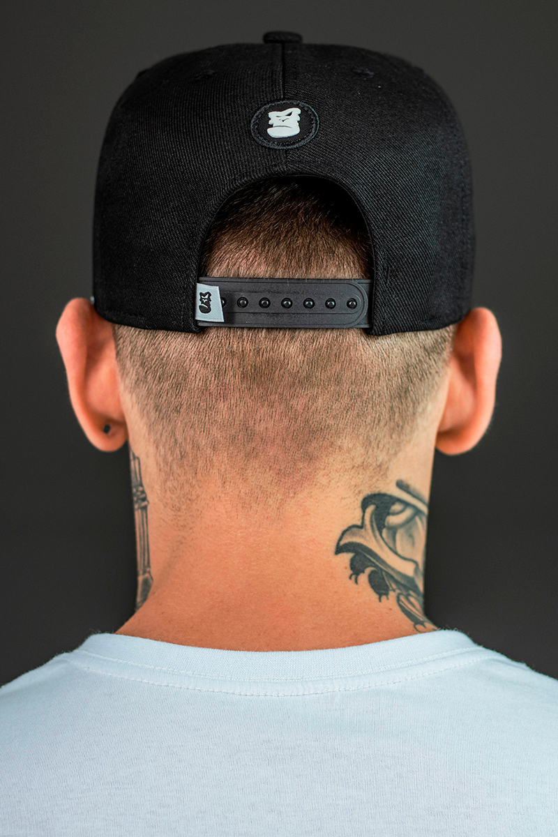 Boné Aba Curva Black Track BT