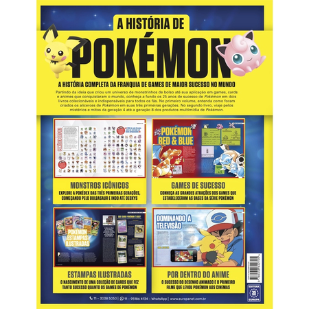 A HISTÓRIA DE POKÉMON - VOLUME 1: GERAÇÃO 1 A GERAÇÃO 3