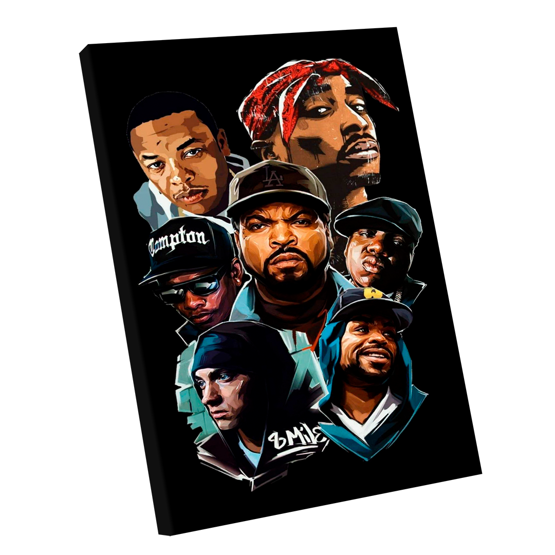Quadro Decorativo Rappers