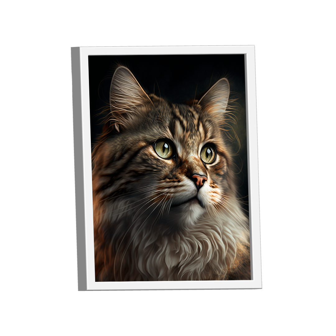 Quadro Decorativo Cat -- BR ARTES
