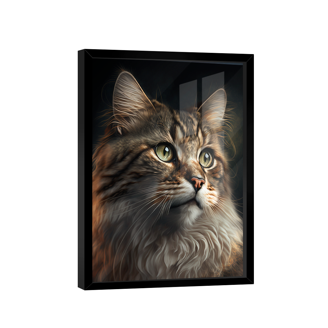 Quadro Decorativo Cat -- BR ARTES