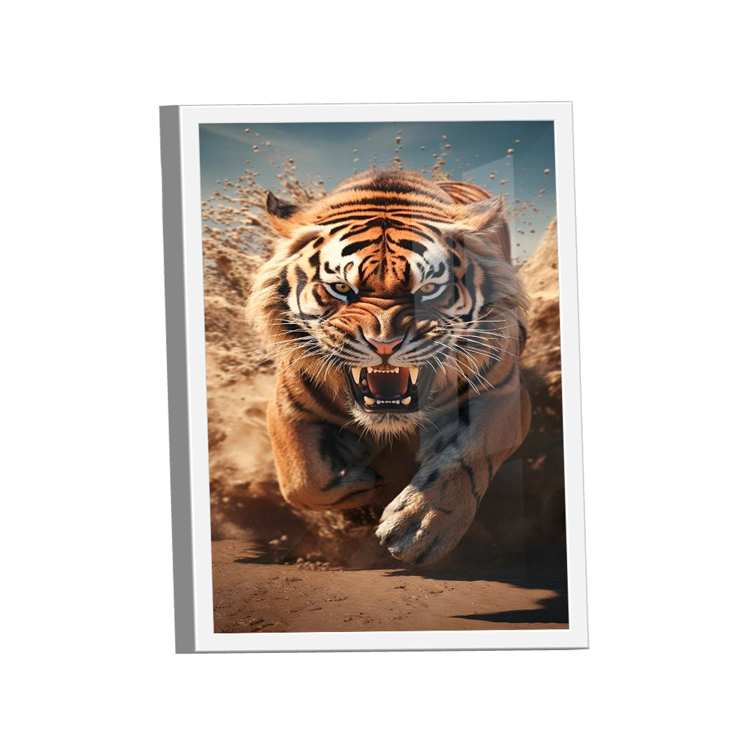 Quadro Angry Tiger -- BR ARTES