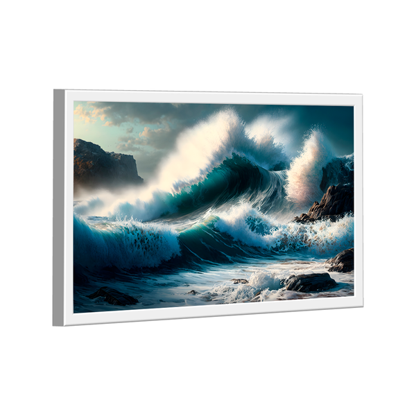 Quadro Mar Agitado -- BR ARTES