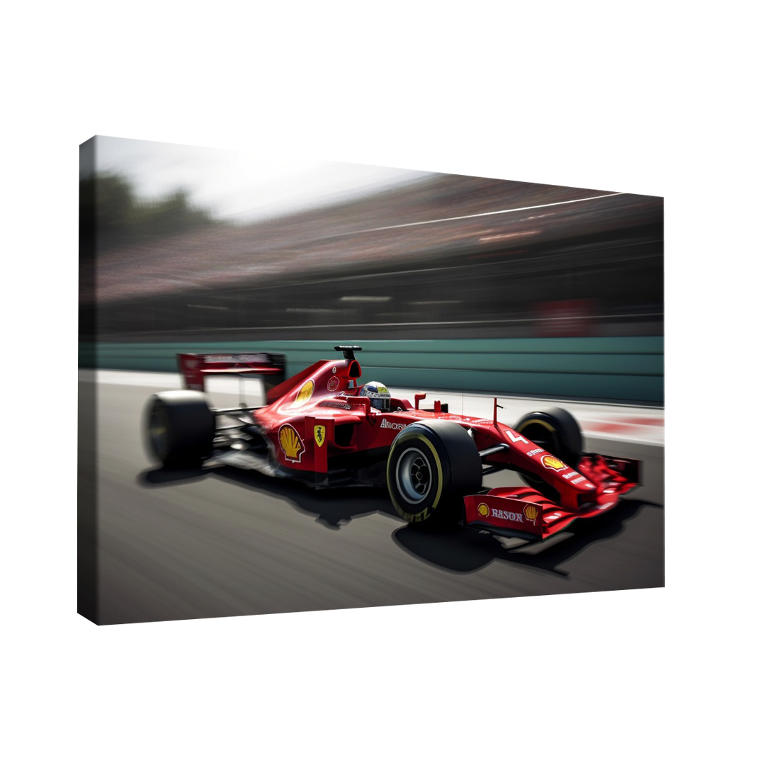 Quadro Decorativo Ferrari F1 Fast