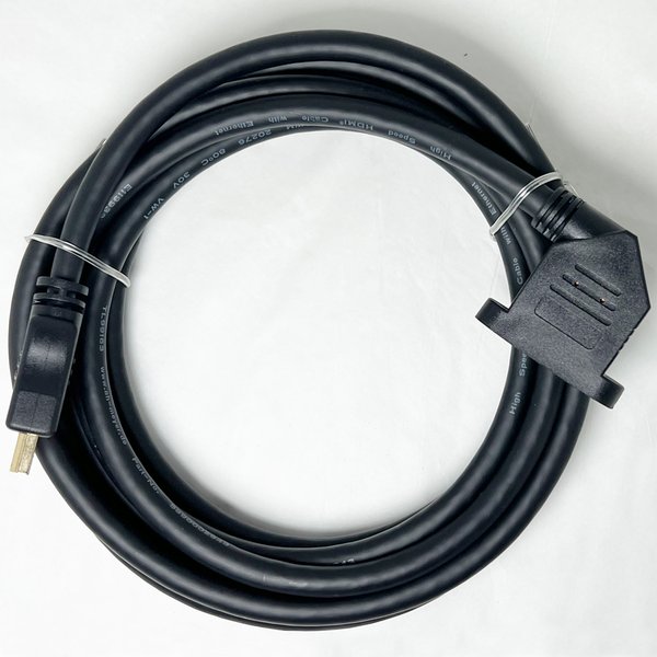 Extensão Cabo HDMI Macho x HDMI Fêmea 3 Metros Preto - Brasil Box Extensão Cabo HDMI Macho x HDMI Fêmea 3 Metros Preto - Brasil Box