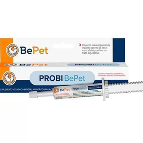 Suplemento Vitaminico Probiótico Probi Bepet Cão e Gato 13ML