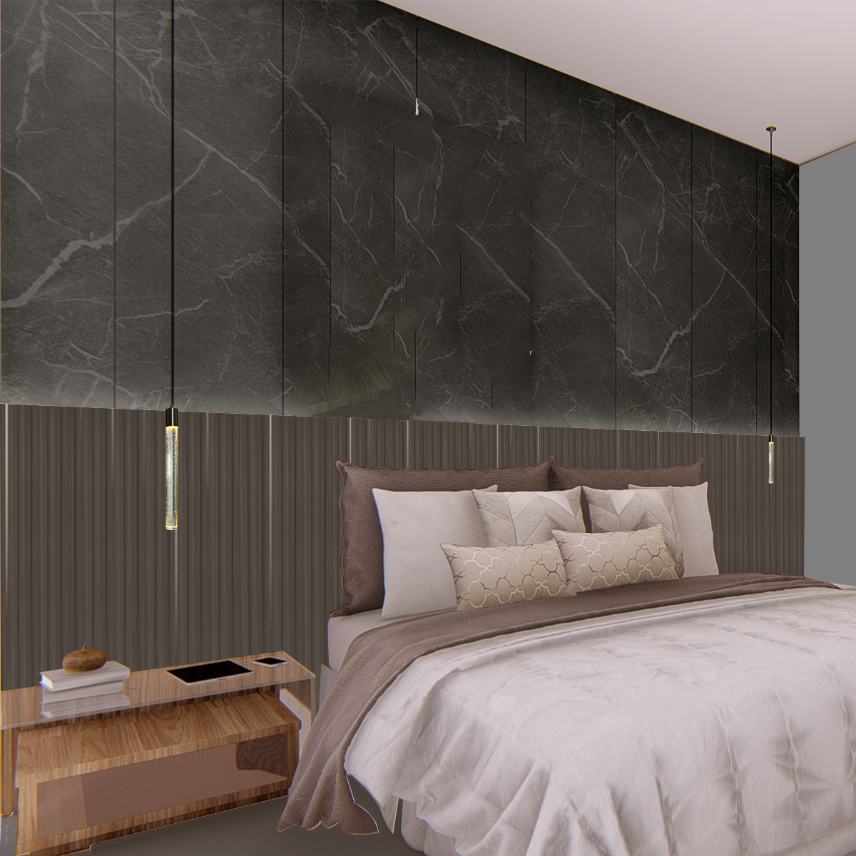 Kit Painel Ripado EVA Autocolante PR61 110cm Altura | Valor Do M2