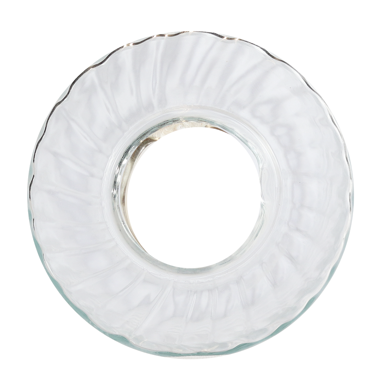 Vidro De Reposição Taschibra Pendente Lustre Anne Rigato Transparente