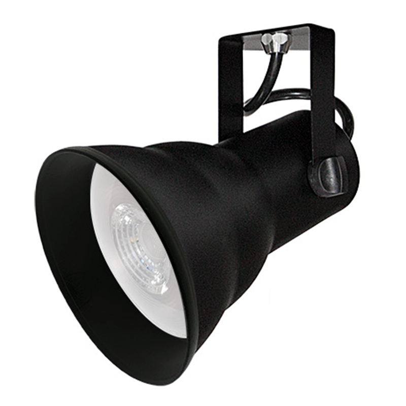 Spot De Sobrepor Hol Eletrocalha E27 Preto Taschibra Preto