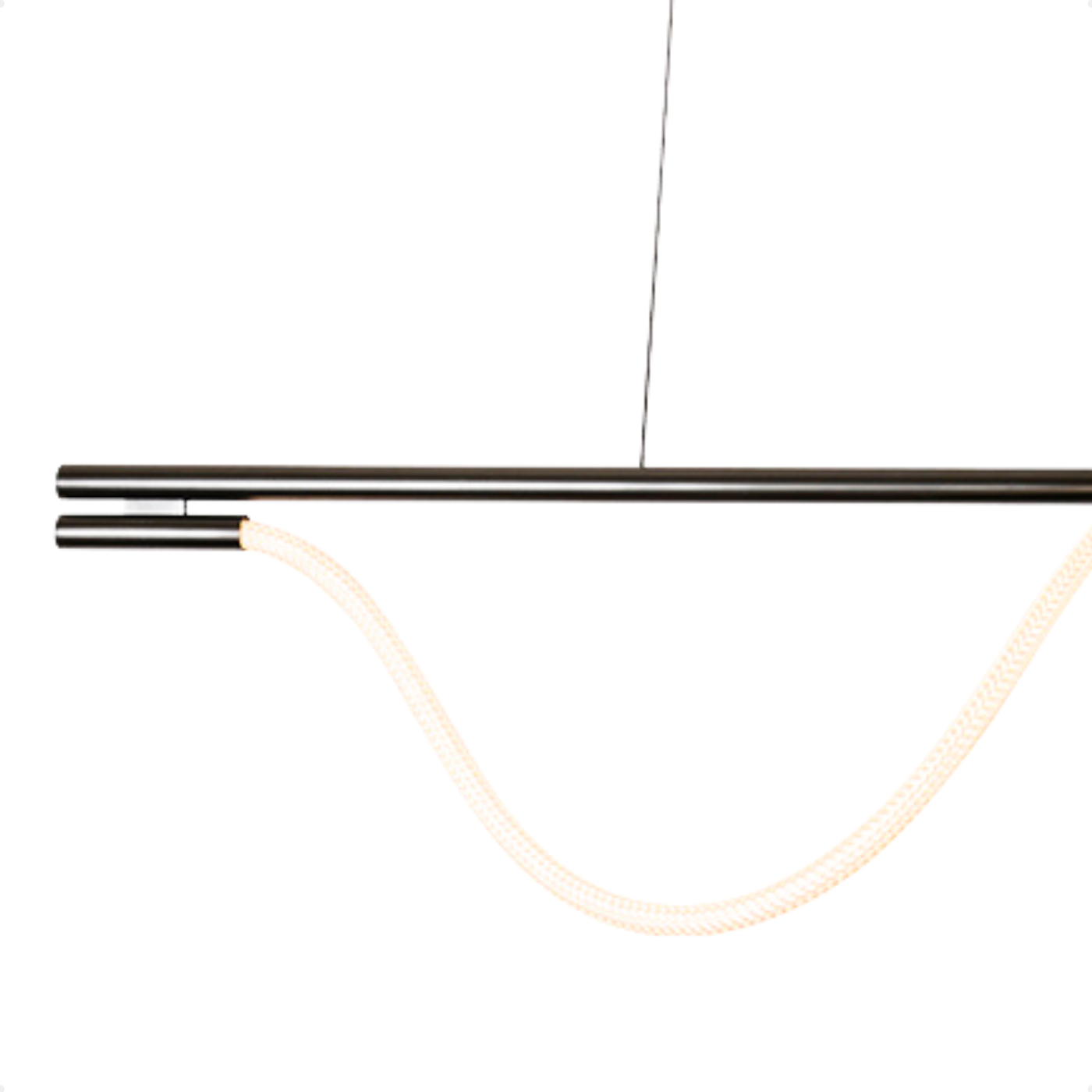 Pendente Led Moderno Taschibra Organic Tex Luz Quente 3000K Bivolt