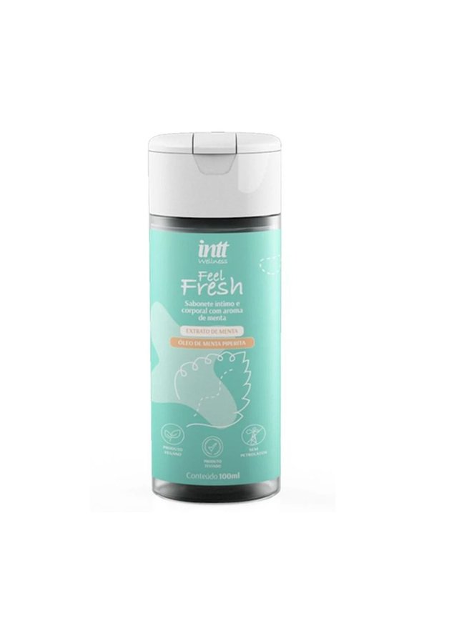 Sabonete Íntimo Feel Fresh Venc. 03/24 100ml Intt Menta