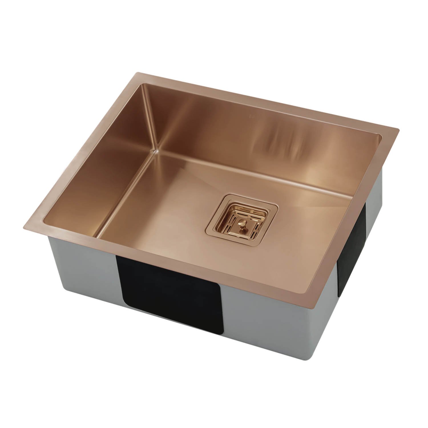 Cuba Movel de Cozinha Inox Lux 500 50×40 Rose Gold Fosco