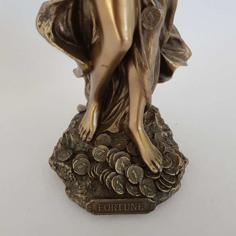 ESTÁTUA DEUSA DA FORTUNA RESINA