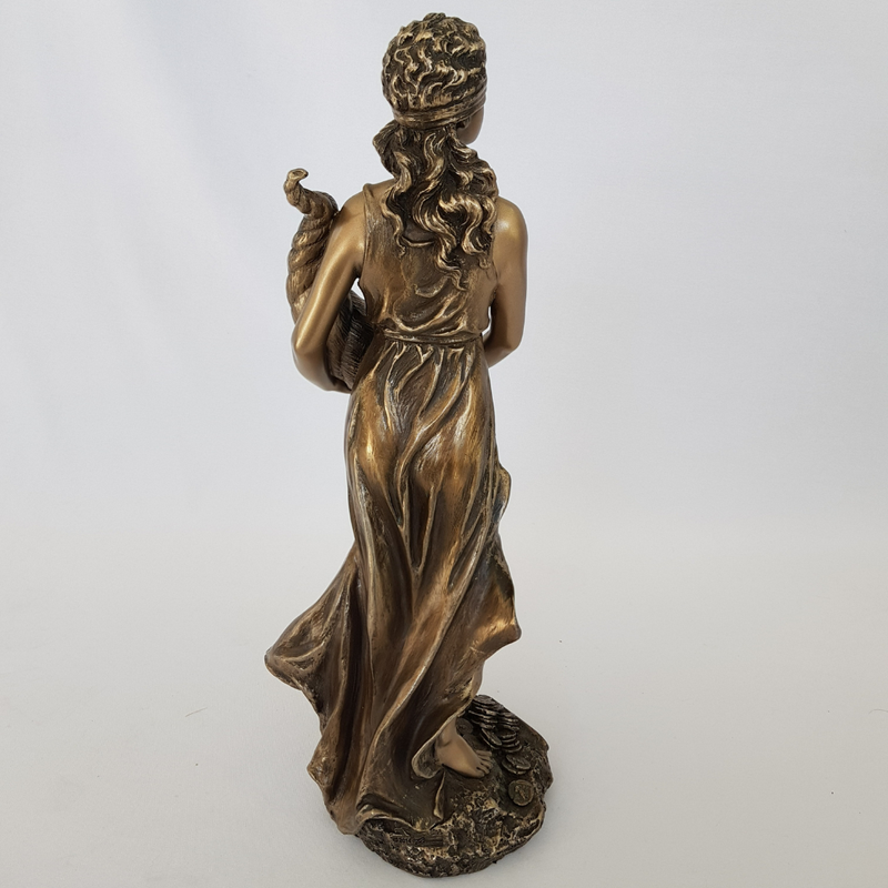 ESTÁTUA DEUSA DA FORTUNA RESINA