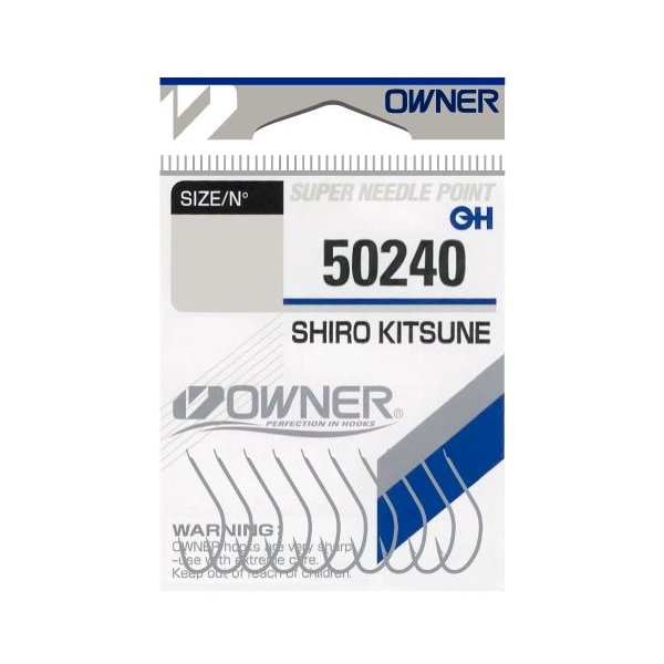 Anzol Shiro Kitsune 50240 Owner 2/0