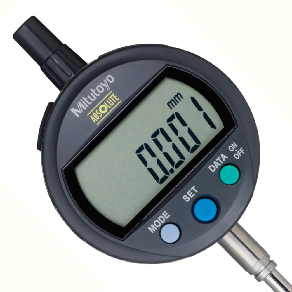 Relógio Comparador Digital ABSOLUTE 12,7mm Tampa Lisa 543-390B Mitutoyo