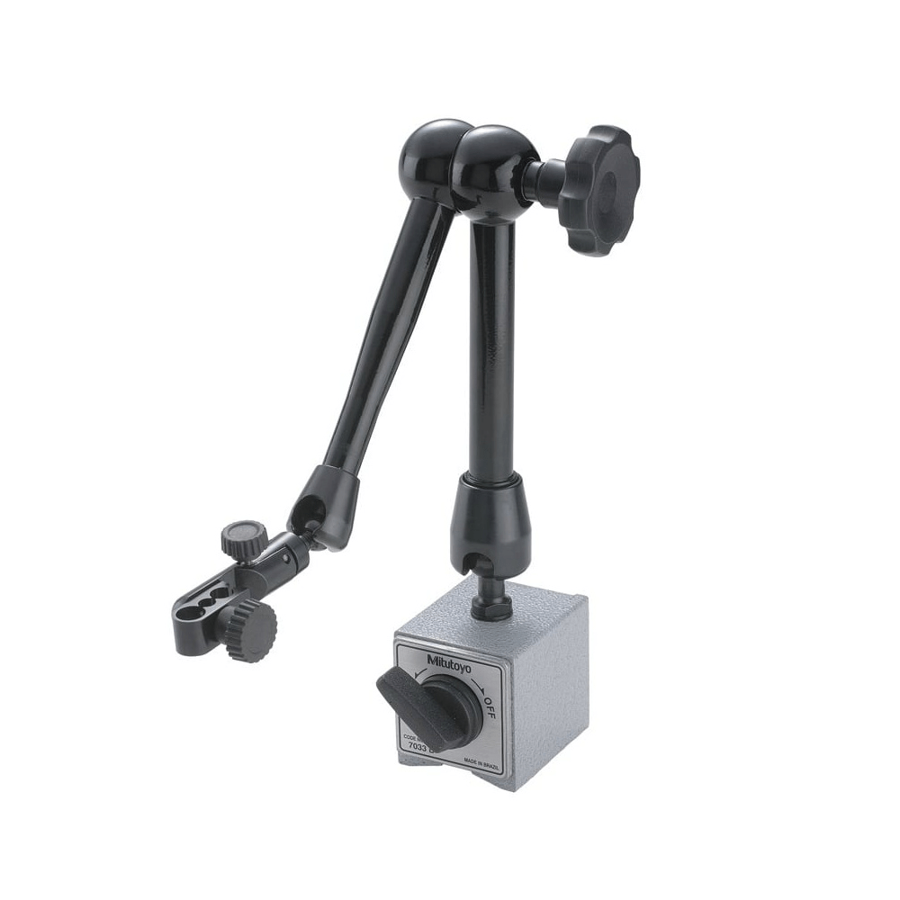 Suporte Magnético Articulado Com Travamento Mecânico Raio de Alcance ...