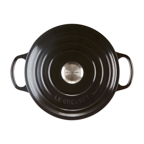 Panela Redonda Signature 24cm Le Creuset Black Onyx