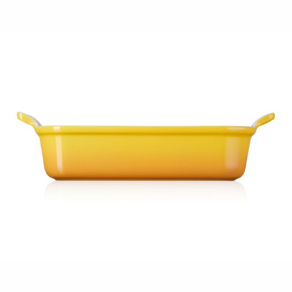 Travessa Retangular Heritage Le Creuset 32cm Nectar
