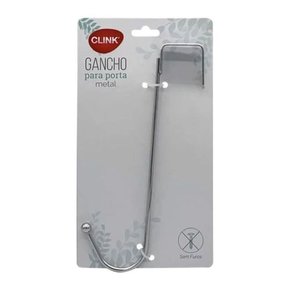 Gancho Para Portas em Metal - Clink - Casa Forte & Cia