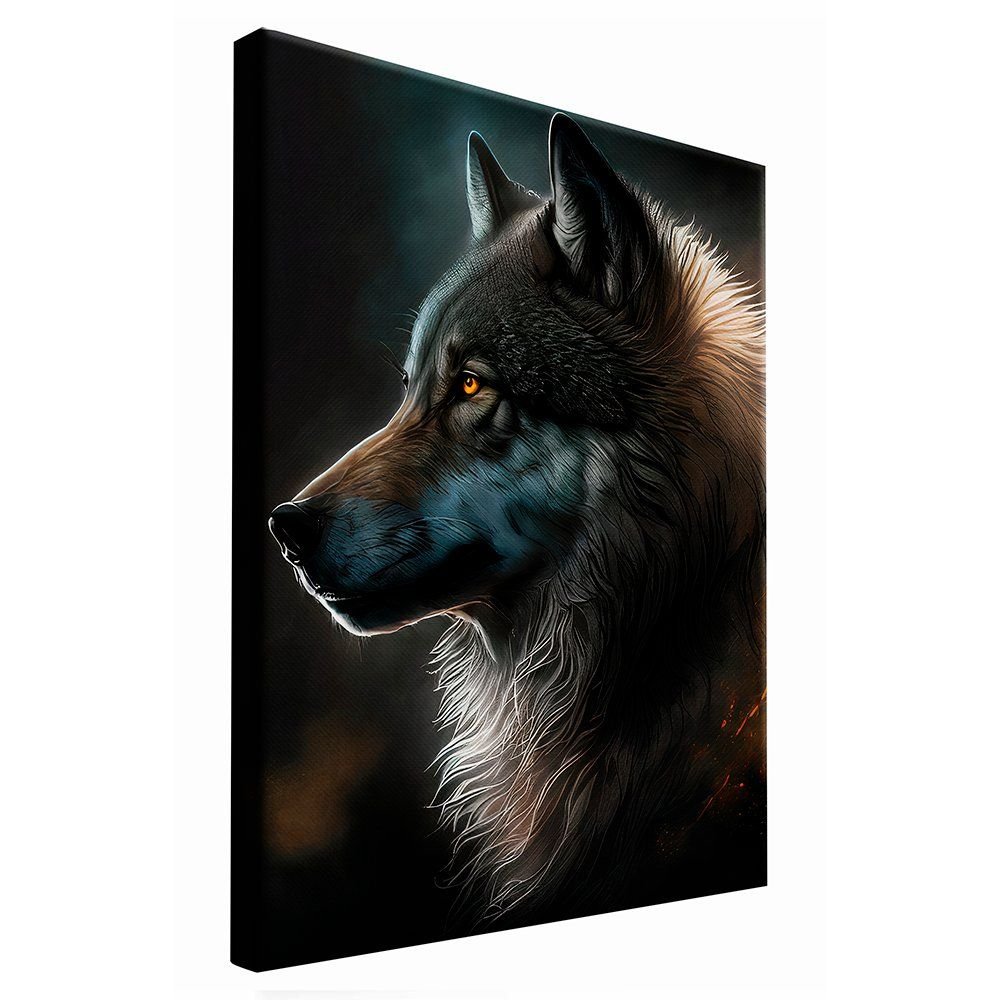 Quadro Decorativo Lobo Mestre