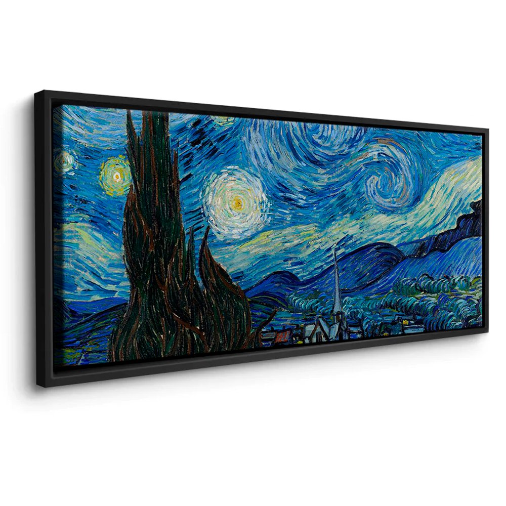 Quadro Decorativo Van Gogh Noite Estrelada