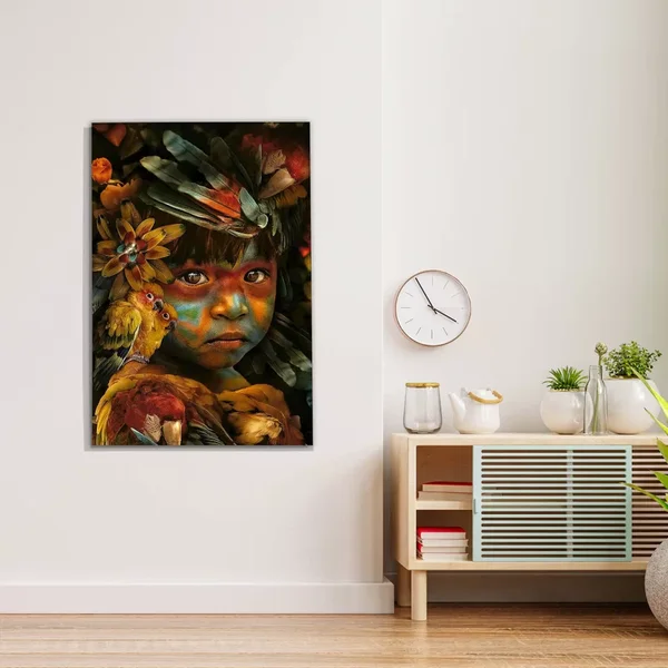 Tela Decorativa Grande Indian - 60cm x 90cm