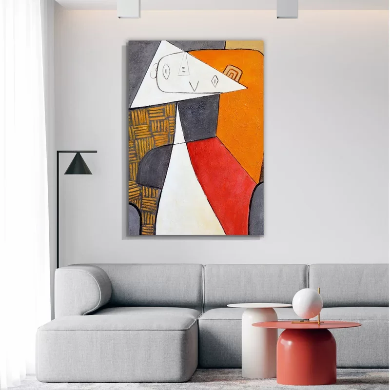 Tela Decorativa Grande Colorido Viyu - 60cm x 90cm