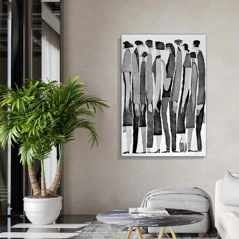 Tela Decorativa Grande Tall da casa- 60cm x 90cm