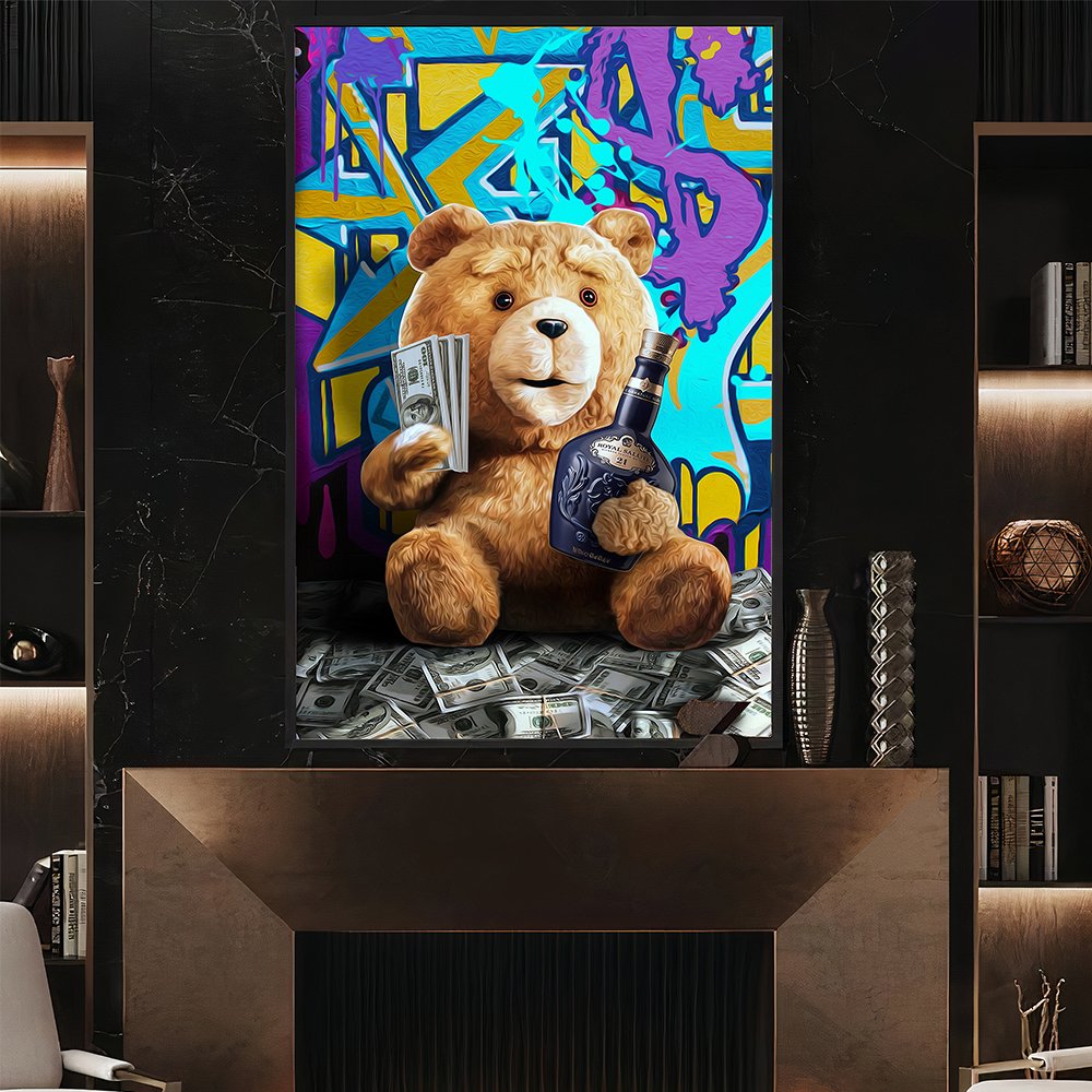Quadro Decorativo Grande Ted one
