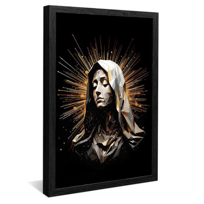Quadro Decorativo Maria Vitral V928