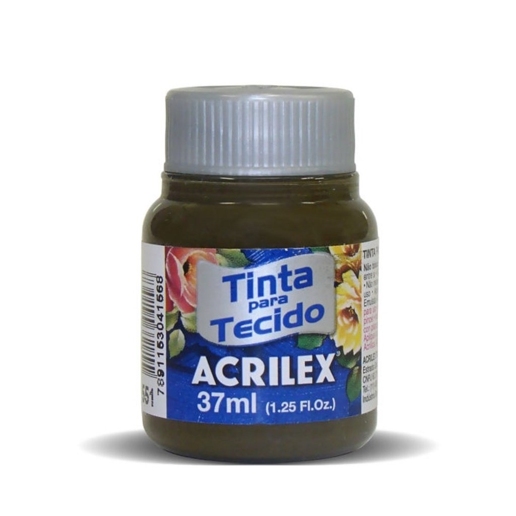 Tinta Tecido Acrilex 37ml 551 Sepia