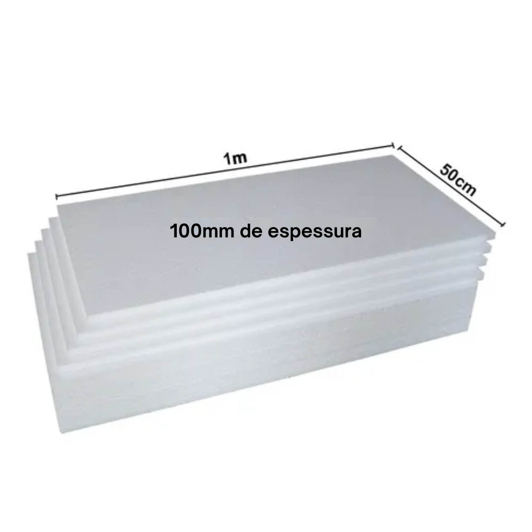 Placa Isopor 100mm