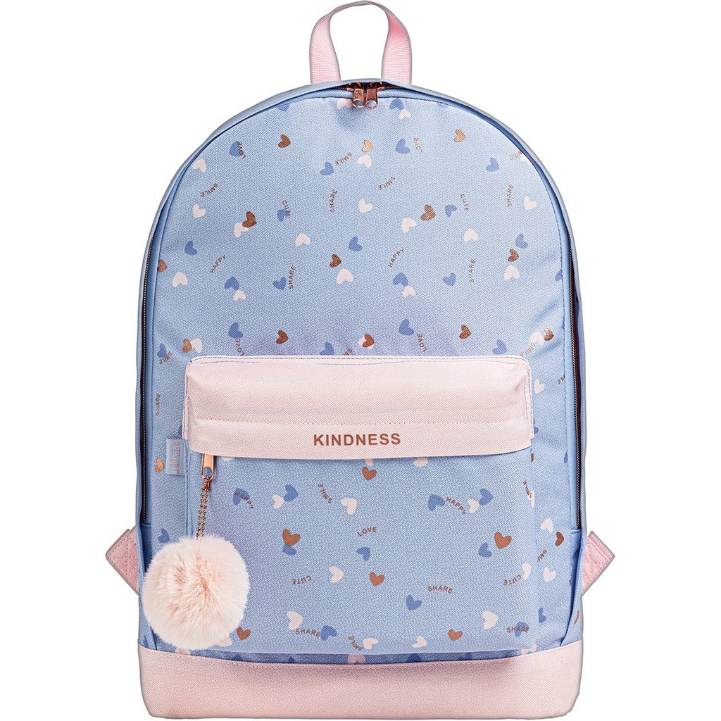 Mochila Tilibra Académie Coração Metalizado UNICO