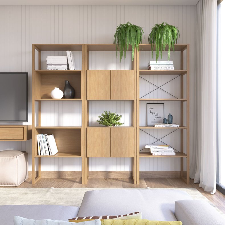 Estante Para Sala | Compre em Até 10x Sem Juros! - Casavee