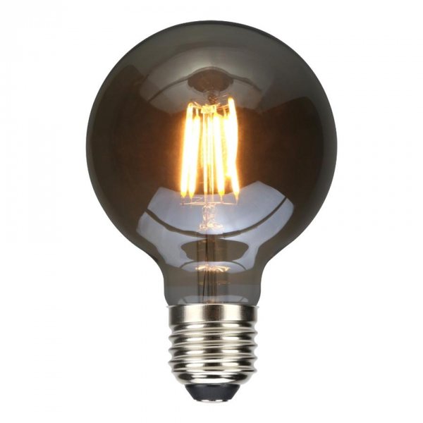 Lâmpada LED Filamento G80 4W E27 Fumê Bivolt Nordecor